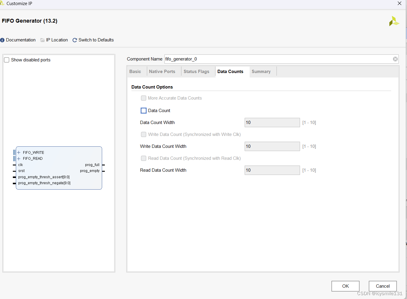 FIFO Generate IP核使用——Data Counts页详解_fifo data count-CSDN博客