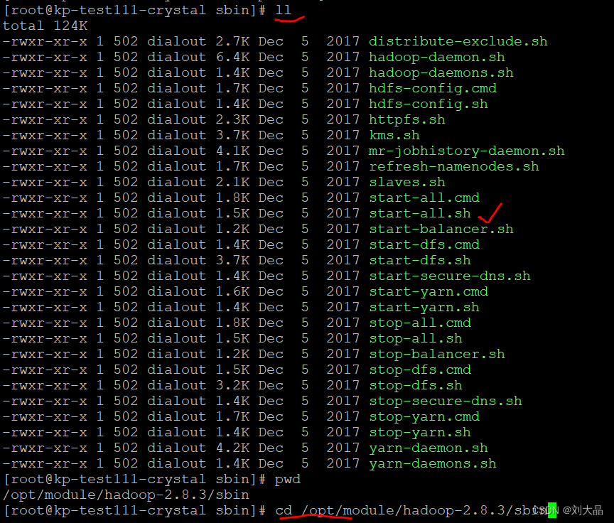 启动HadoopHDFS与Yarn及dfsadmin命令详解-CSDN博客