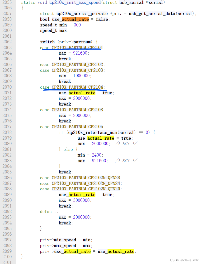 linux下让cp2102支持高于921600bps波特率的方法_cp2102 linux-CSDN博客