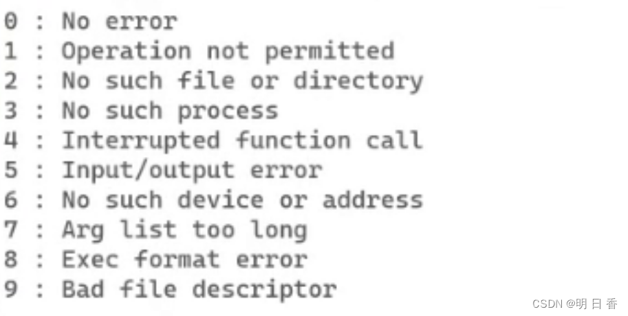 C语言错误处理：strerror与perror详解-CSDN博客