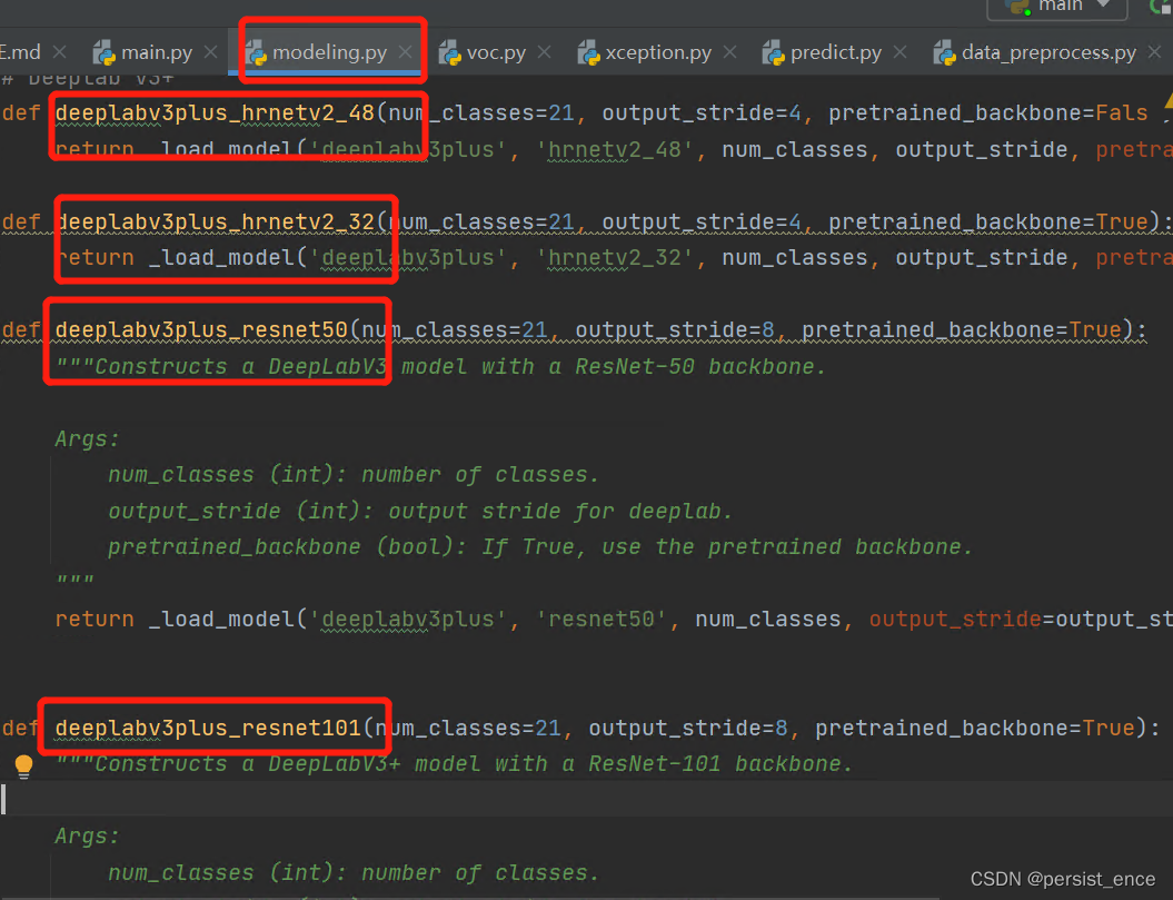 多分类影像分割(语义分割)模型 Deeplabv3plus Pytorch版本 深度学习模型复现 网络配置及训练自己的数据集deeplabv3plus Pytorch Master Csdn博客