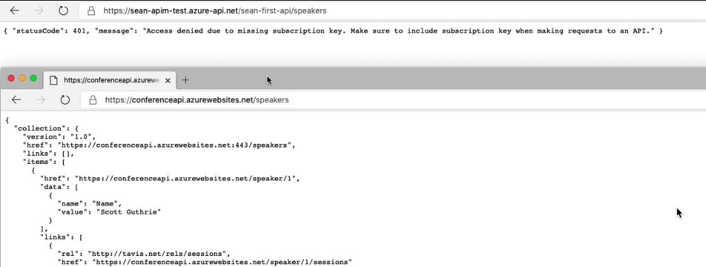 azure api management 不只是api网关-创建第一个apim并添加api_access denied due to missing subscription key. mak ...