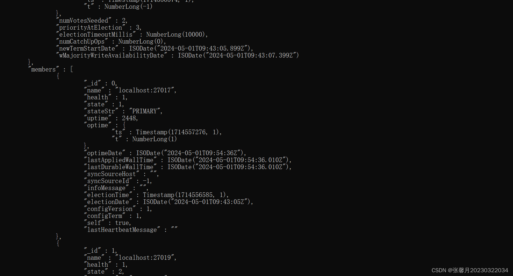 mongodb教程10 副本集_mongod --replset rs0 --port 27017-CSDN博客