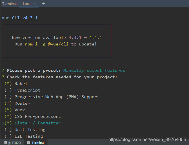 Vue cli4快速创建项目_vue cli4创建项目-CSDN博客