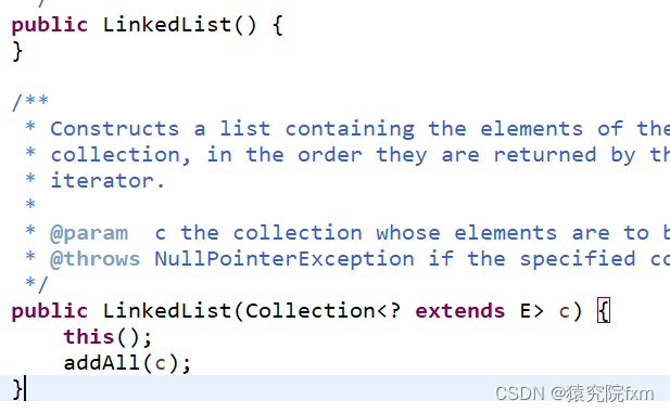 LinkedList源代码阅读_linkedlist 导入-CSDN博客