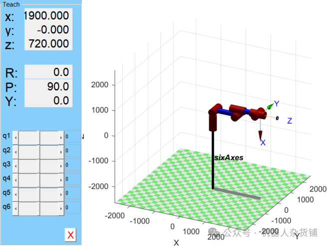 工业六轴机器人DH模型建立及matlab robotics工具箱举例_六轴机器人dh建模-CSDN博客