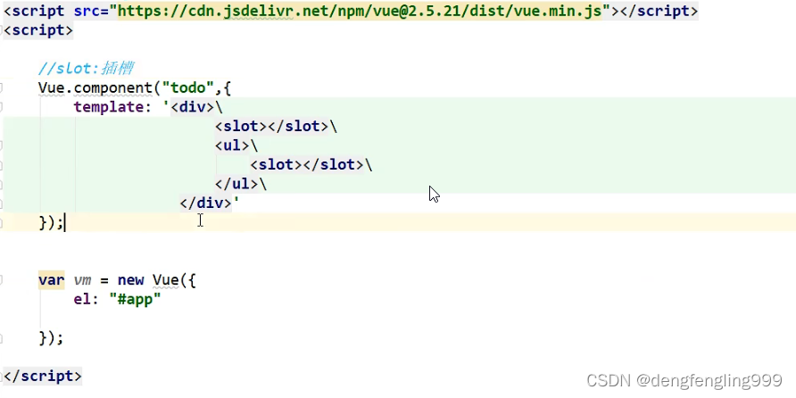 Vue：计算属性和插槽（狂神）_vue3怎么获取slots数量-CSDN博客