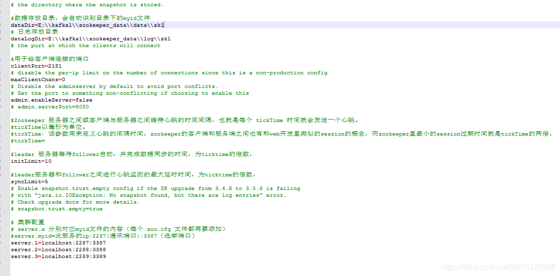 zookeeper 集群 和 kafka集群 配置简述_admin.enableserver=false-CSDN博客