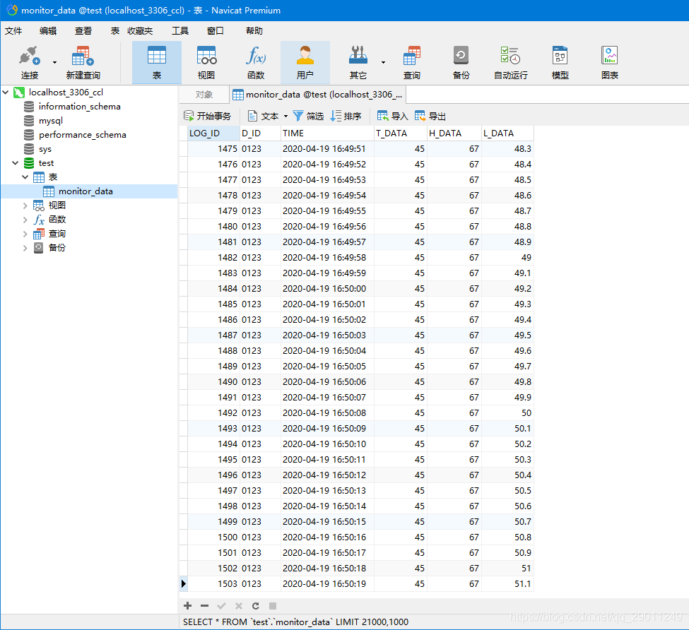 Mysql安装及python获取串口数据存入本地数据库python 获取串口数据存入本地 Mysql 数据库函数 Csdn博客