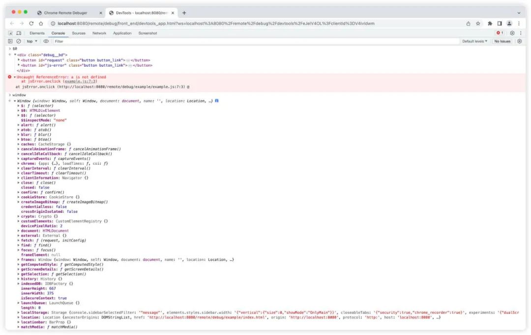 基于Chrome Devtools的远程调试实现_chrome 远程调试-CSDN博客