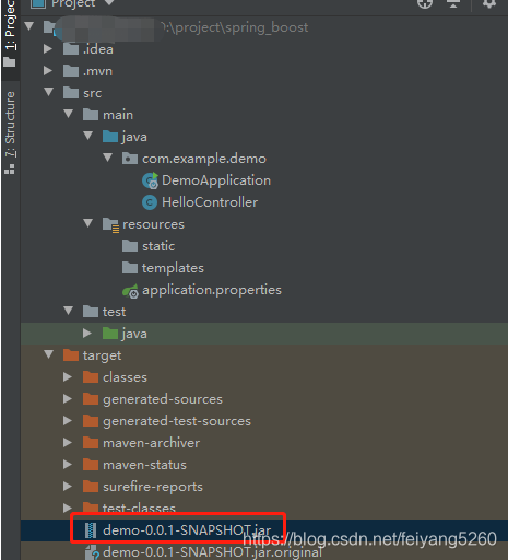IDEA中将spring boot项目打包成jar，并移到ubuntu中运行_idea项目部署到ubuntu-CSDN博客