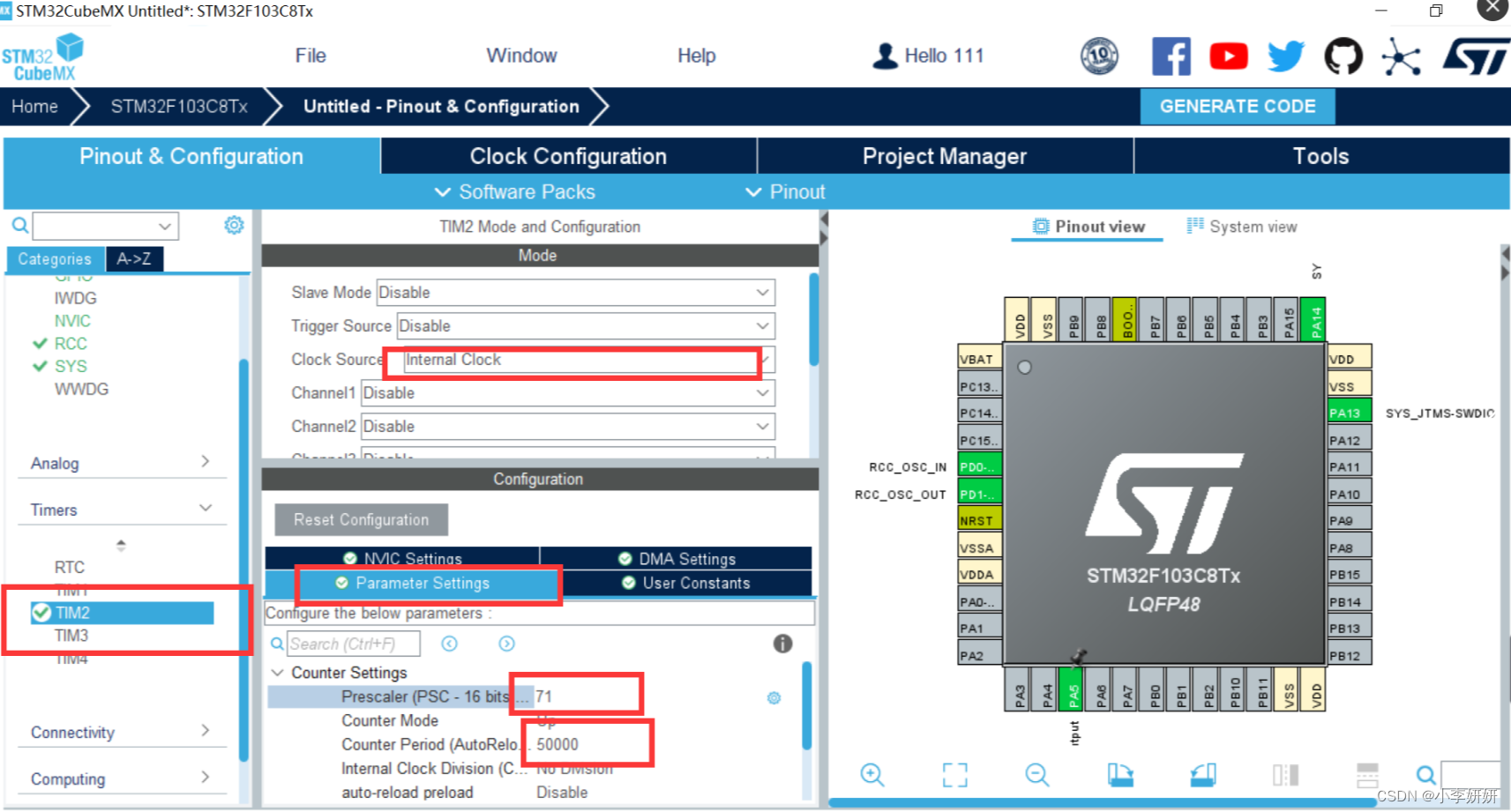 STM32定时器驱动LED周期闪烁与PWM应用教程-CSDN博客