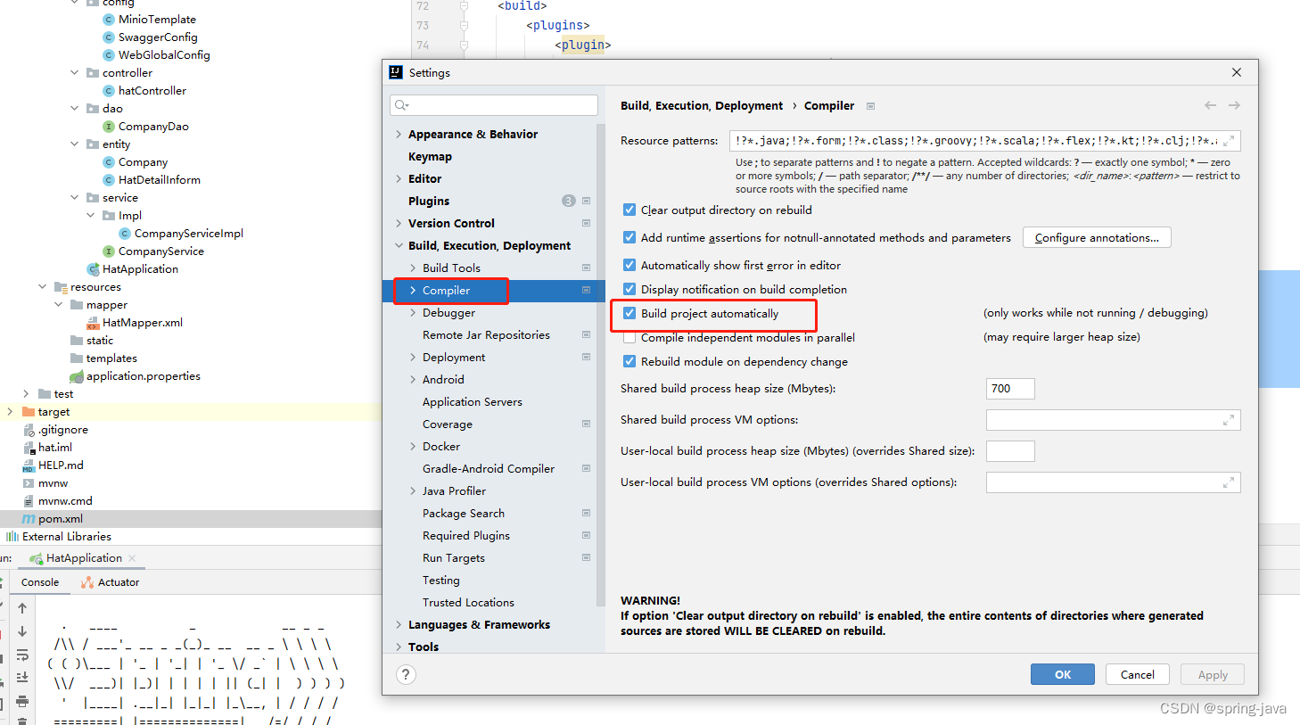 idea spring boot配置热更新_idear如何设置热更新-CSDN博客