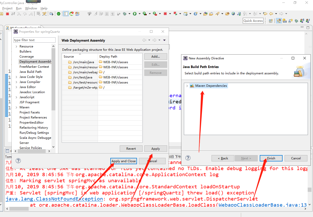java.lang.ClassNotFoundException: org.springframework.web.servlet.DispatcherServlet-CSDN博客