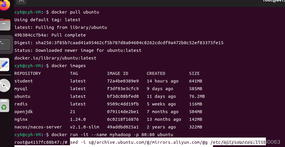 Docker部署hadoop+运行wordcount详解_基于docker完成hadoop搭建,并运行单词计数。-CSDN博客