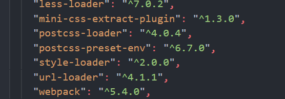 webpack css兼容性问题报错 Module build failed (from ../node_modules/mini-css-extract-plugin/dist/loader ...