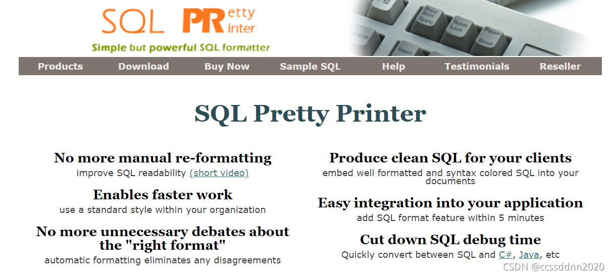 SQL Pretty Printer_sql pretty printer 注册码-CSDN博客