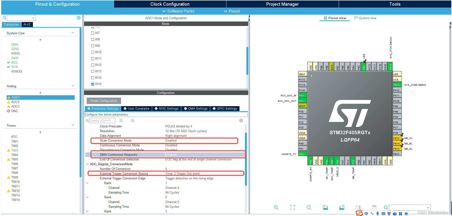 STM32F405 FOC 使用Timer 触发 ADC采集_stm32定时器触发adc采样程序-CSDN博客