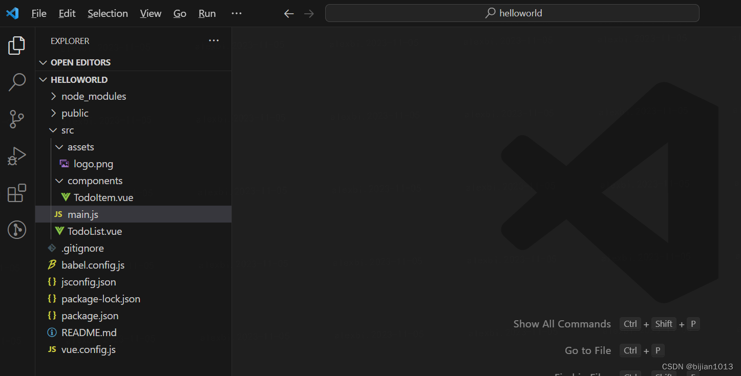 vue-cli的使用及开发TodoList_vue cli 项目运行-CSDN博客