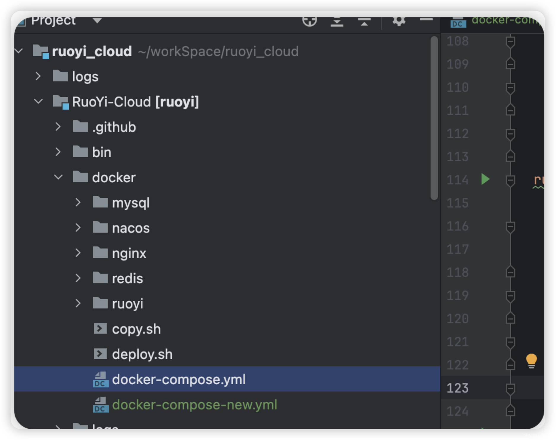 基于docker-compose与dockerfile的ruoyi框架搭建_ruoyi dockerfile-CSDN博客