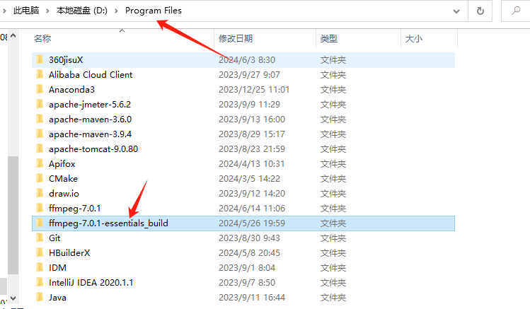 Windows详细安装ffmpeg图解_windows builds from gyan.dev-CSDN博客
