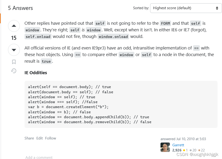 self, current window in JS -- self | JS-CSDN博客