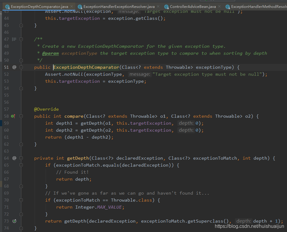 SpringBoot全局异常处理-多个处理器匹配顺序_springboot 可以使用 多个 exceptionhandler-CSDN博客
