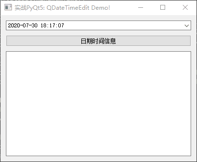 实战PyQt5: 034-日期时间控件QDateTimeEdit_pyqt5 qdatetimeedit-CSDN博客