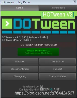 强大的动画插件——DOTween介绍(Unity3D)_unity dotween-CSDN博客