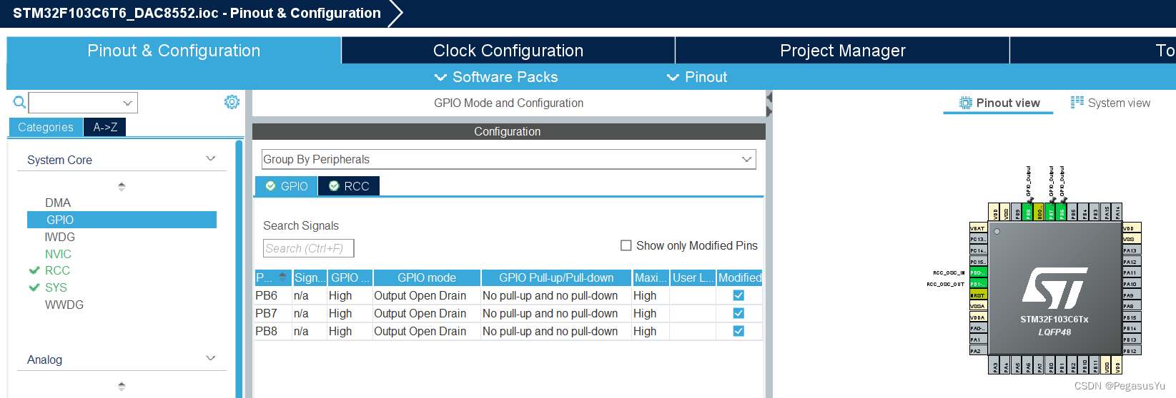 STM32模拟SPI时序控制双路16位数模转换（16bit DAC）芯片DAC8552电压输出_16位dac-CSDN博客