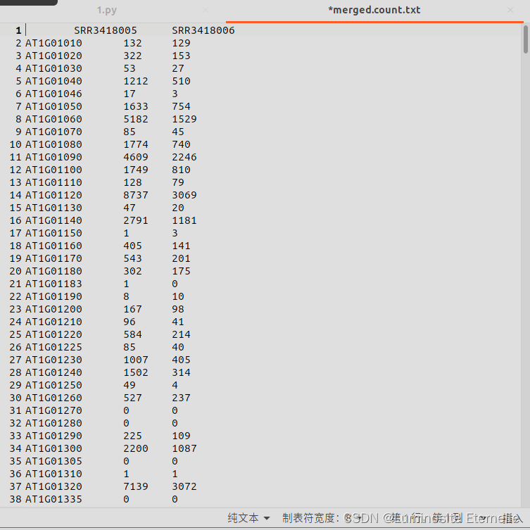 Linux的RNA-seq分析（stringtie-FPKM和HTseq计数）_prepde.py3-CSDN博客
