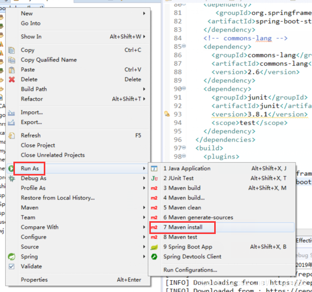用Spring Tool Suite 通过maven打包springboot项目_springtoolsuite4导出项目-CSDN博客