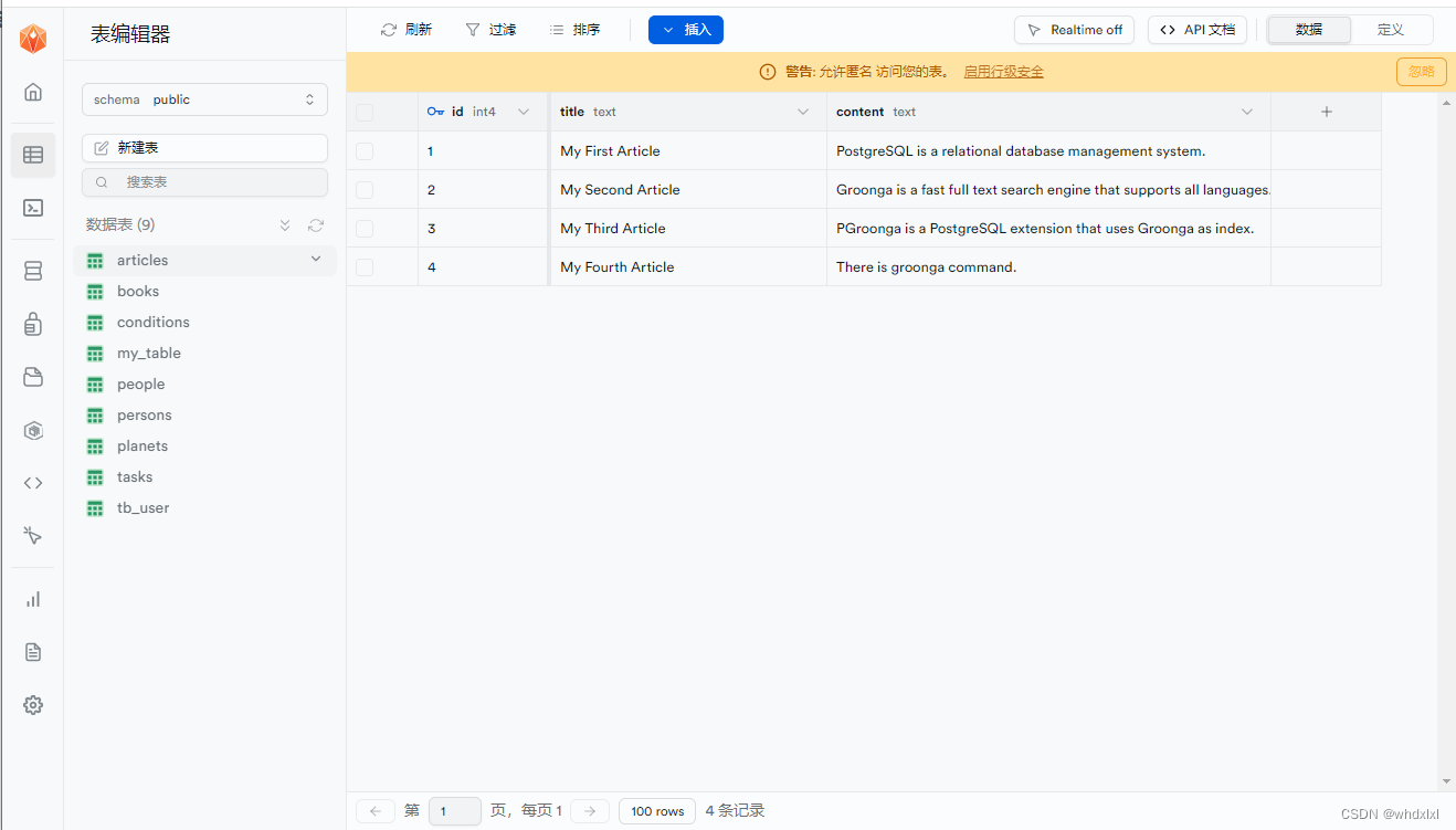 PostgreSQL扩展之PGroonga：多语言全文搜索-CSDN博客