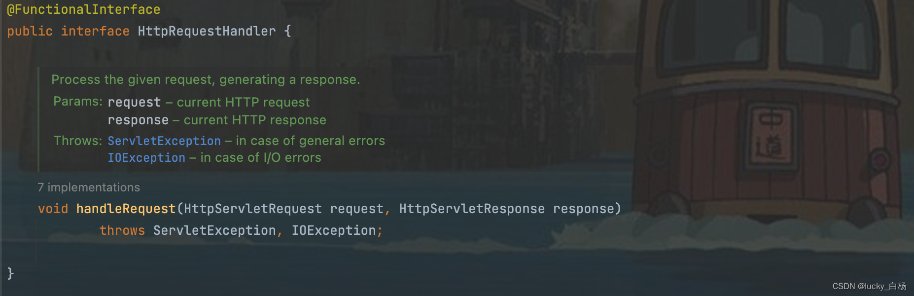 SpringMVC之HttpRequestHandler的使用与源码解析-CSDN博客