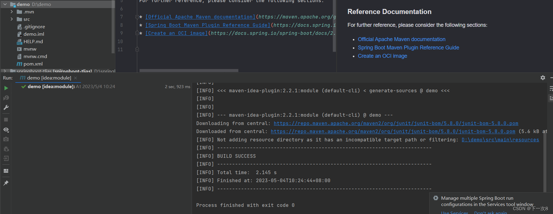 如何解决创建的Springboot模块没有.iml文件的问题_springboot项目创建出来没有.iml文件-CSDN博客