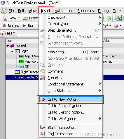 QTP高级应用：Action管理、参数化与内置函数实战教程-CSDN博客
