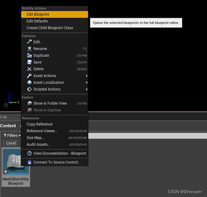 UE4 4.21-4.27使用编辑器蓝图EditorBlueprint方法_ue4editor-CSDN博客