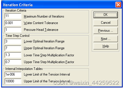 Iteration Criteria and Time Step Control (Pre-Processing Menu)-CSDN博客