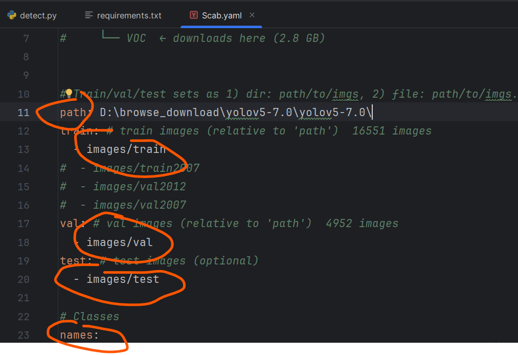 YOLOv5修改配置训练自己的数据集_yolov5的train.py文件修改-CSDN博客