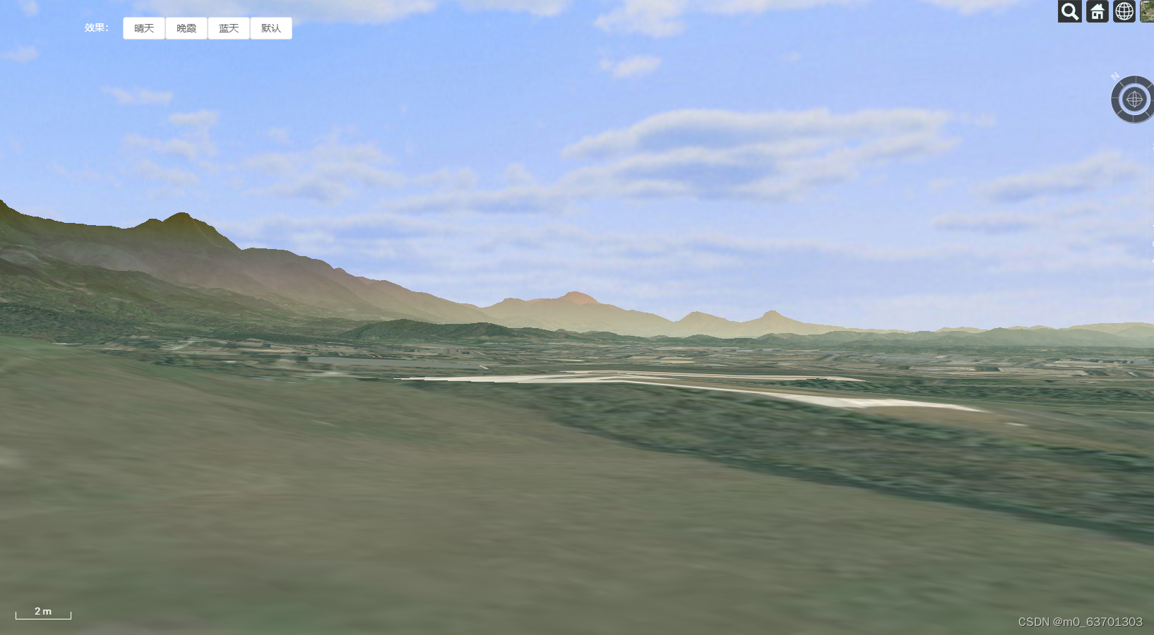 cesium设置近地天空盒 多种效果（附天空盒原图）_cesium天空盒-CSDN博客
