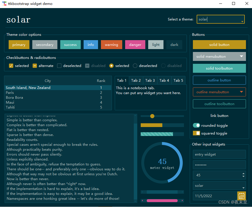 ttkbootstrap学习之入门窗口_ttkbootstrap窗口大小-CSDN博客