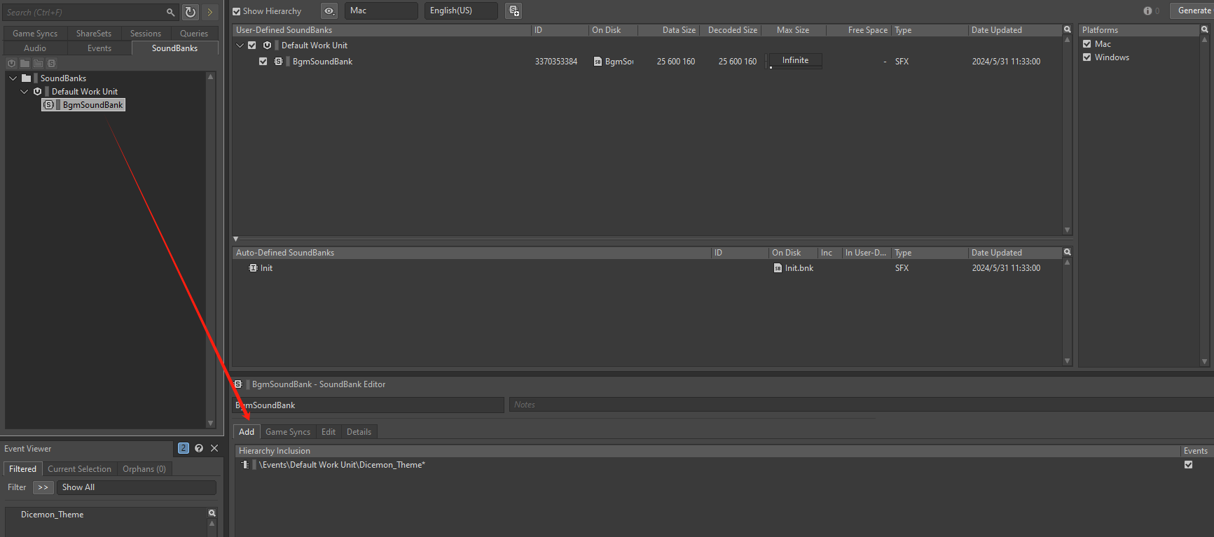 【Unity-Wwise01】部署Wwise到Unity以及基础的音乐播放操作_unity wwise-CSDN博客