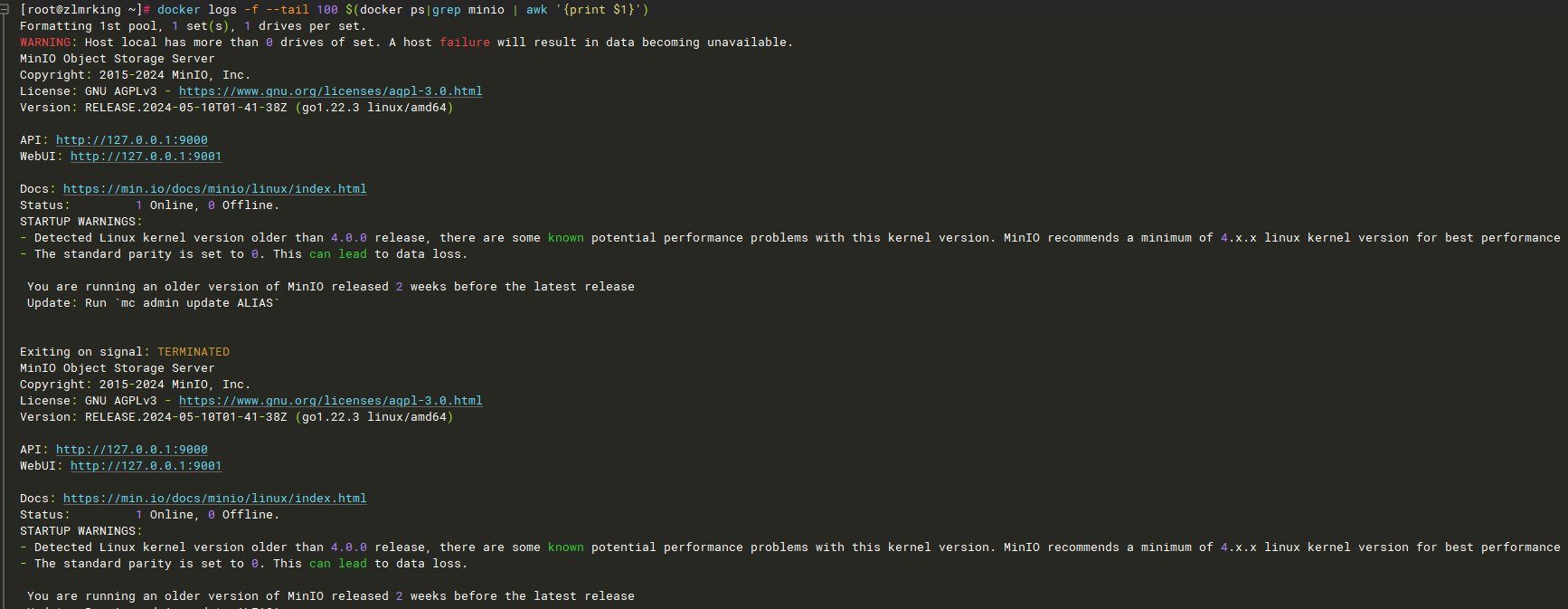 docker 日志跟踪_docker logs grep-CSDN博客
