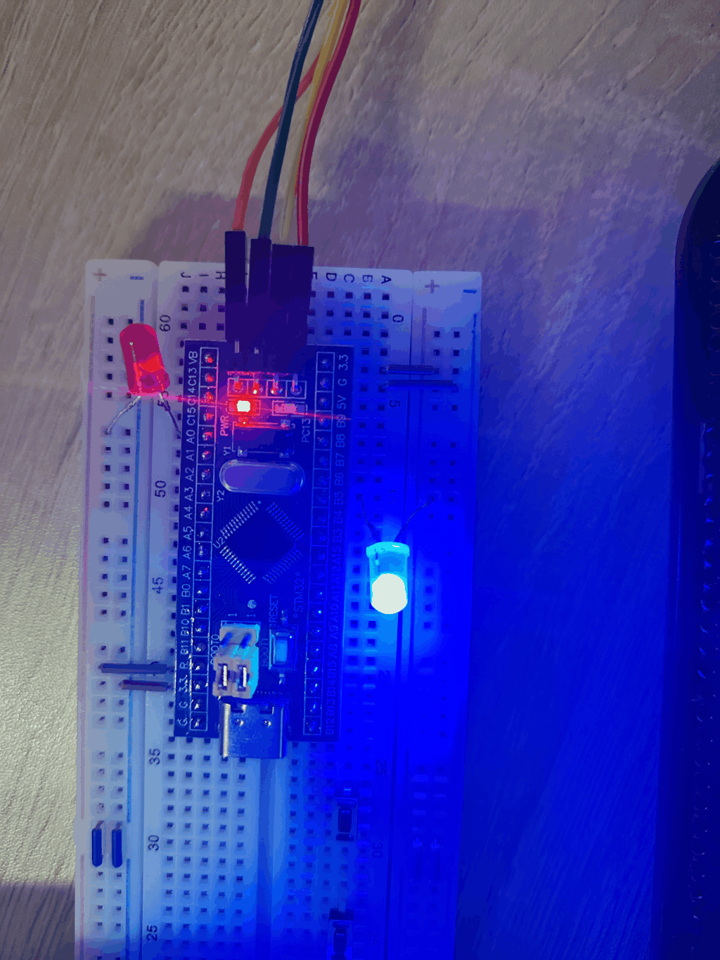 定时器与PWM的LED控制_pwm 怎么接led-CSDN博客