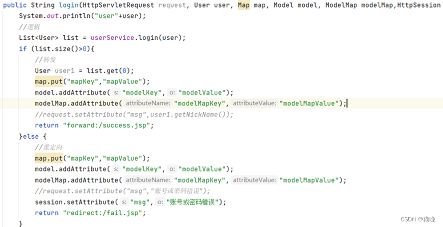 Servlet传统API：Map,ModelMap与Session参数传递-CSDN博客
