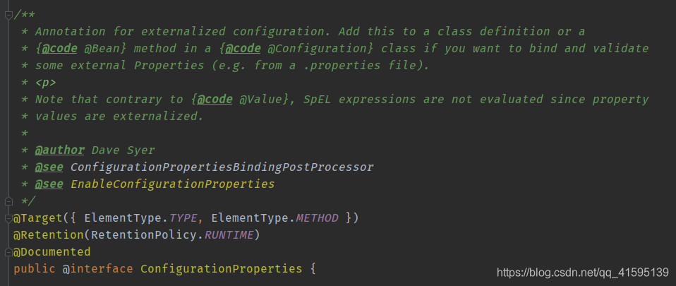 @ConfigurationProperties注解解析_configurationproperties注解 会不会自动-转驼峰-CSDN博客