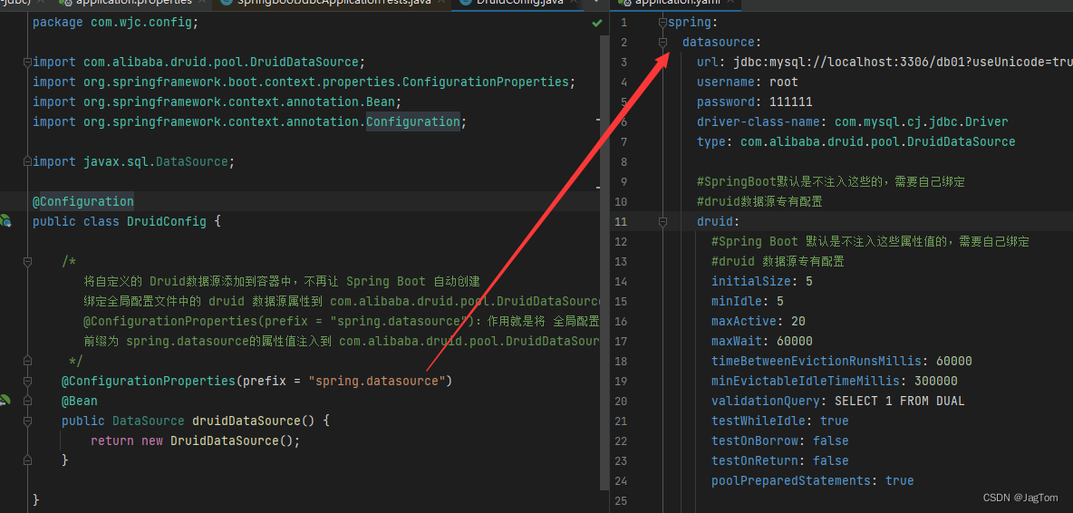 SpringBoot04-配置数据库，整合JDBC,druid，mybatis（重点）_springboot properties配置jdbc.driver-CSDN博客