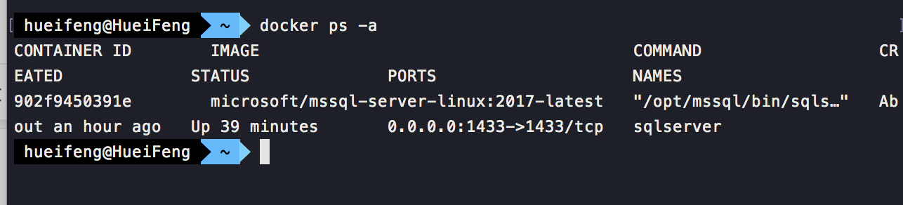 Mac上使用Docker安装SQLServer-CSDN博客