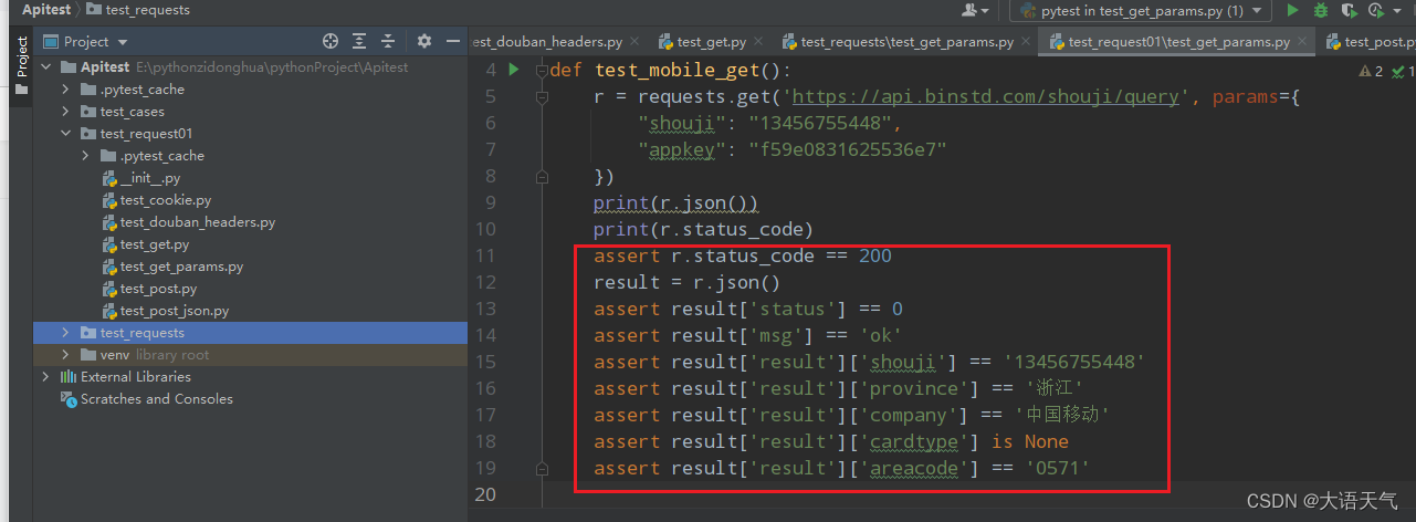Pytest基础用法03:pytestrequests执行用例pytestrequest 基本示例 Csdn博客